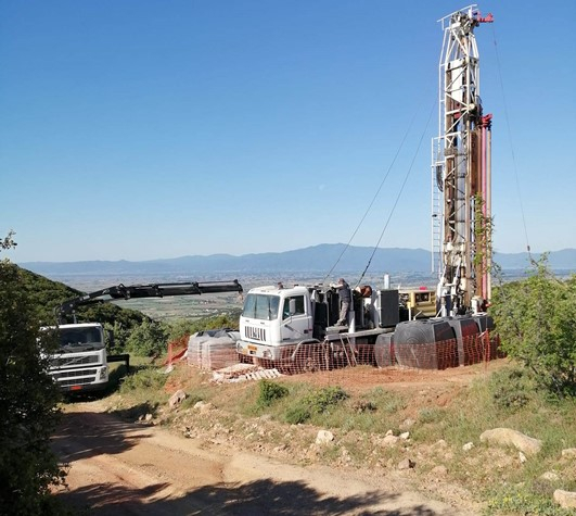 Η ΕΑΓΜΕ ξεκίνησε και δεύτερη γεώτρηση στο γεωθερμικό πεδίο Σιδηροκάστρ
